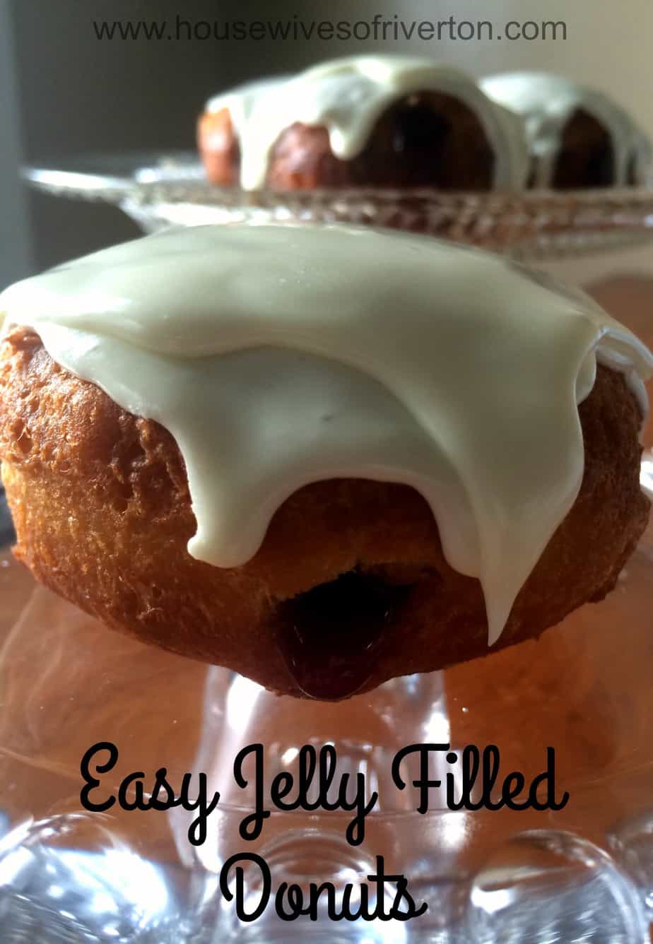 Easy Jelly Filled Donuts - Creative Housewives