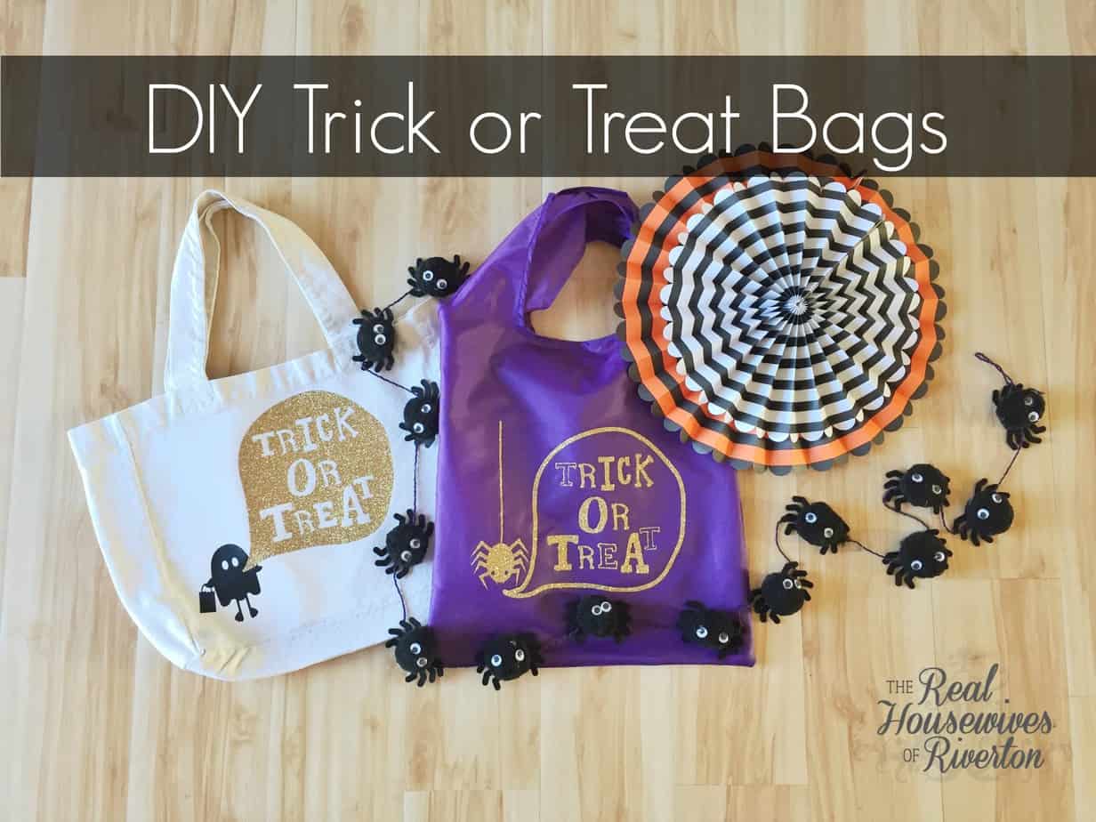 DIY Trick or Treat Bags Tutorial - Creative Housewives