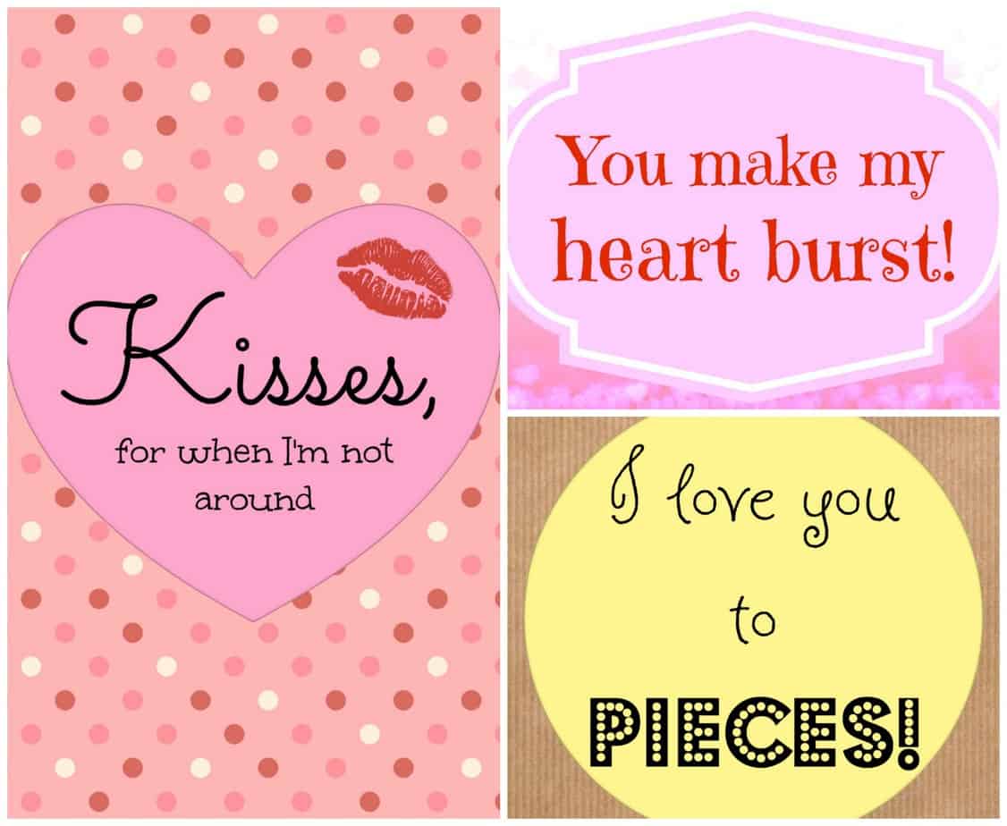 Mason Jar Valentine Candy Gifts Free Printables - Creative Housewives