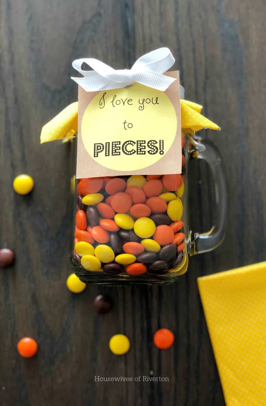 Mason Jar Valentine Candy Gifts Free Printables - Creative Housewives